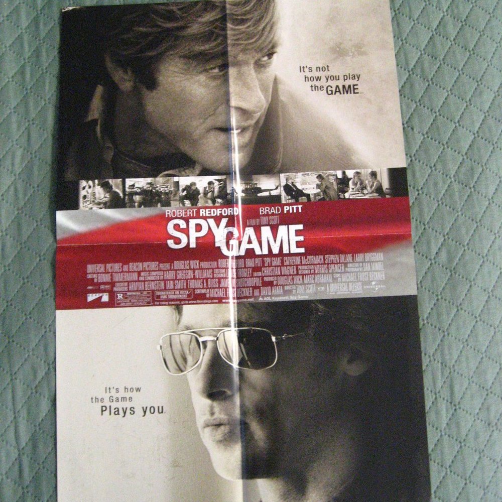Spy Game 2001 Theater Movie Poster - Gem